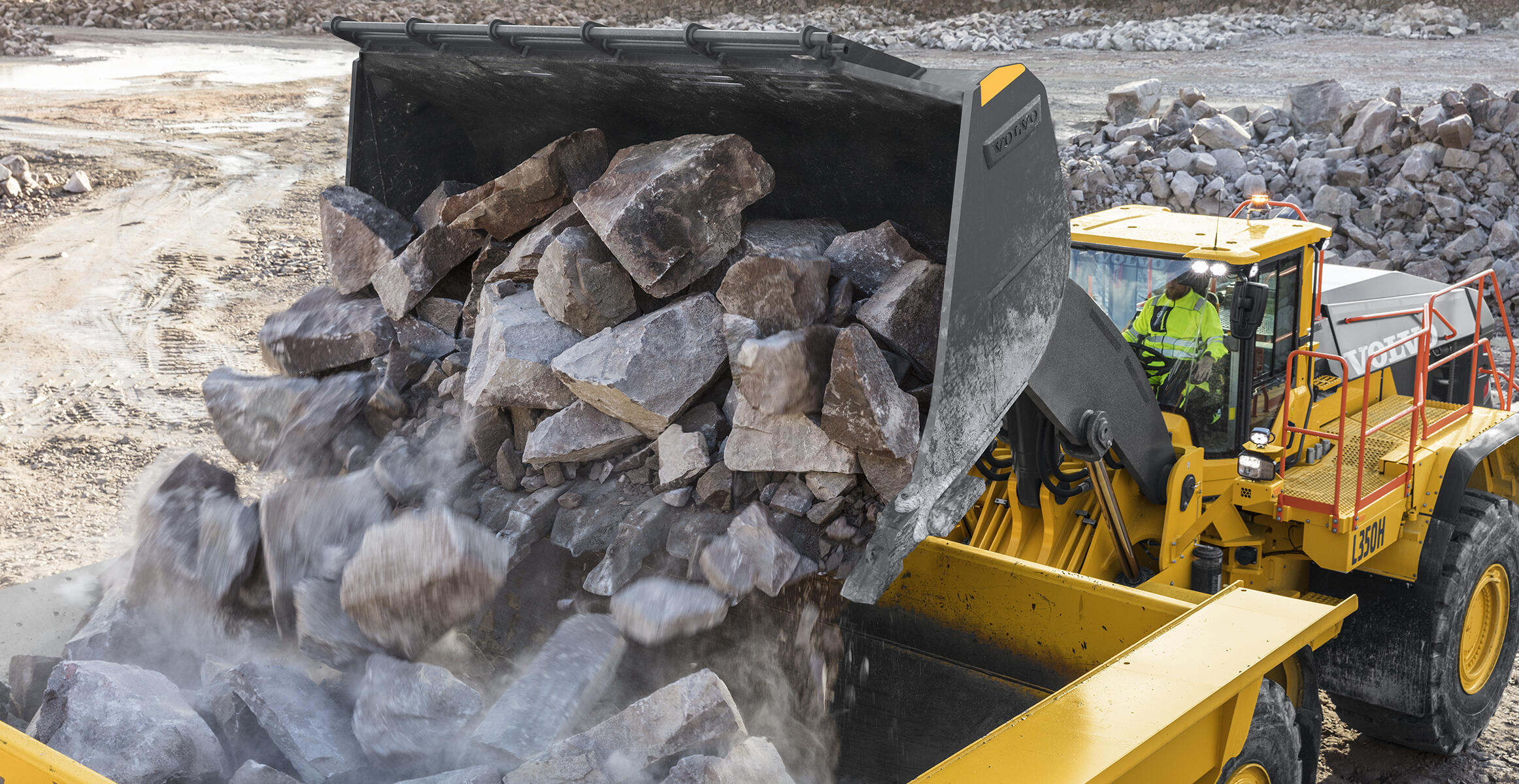 L350H | Wheel Loaders | Overview | Volvo Construction Equipment