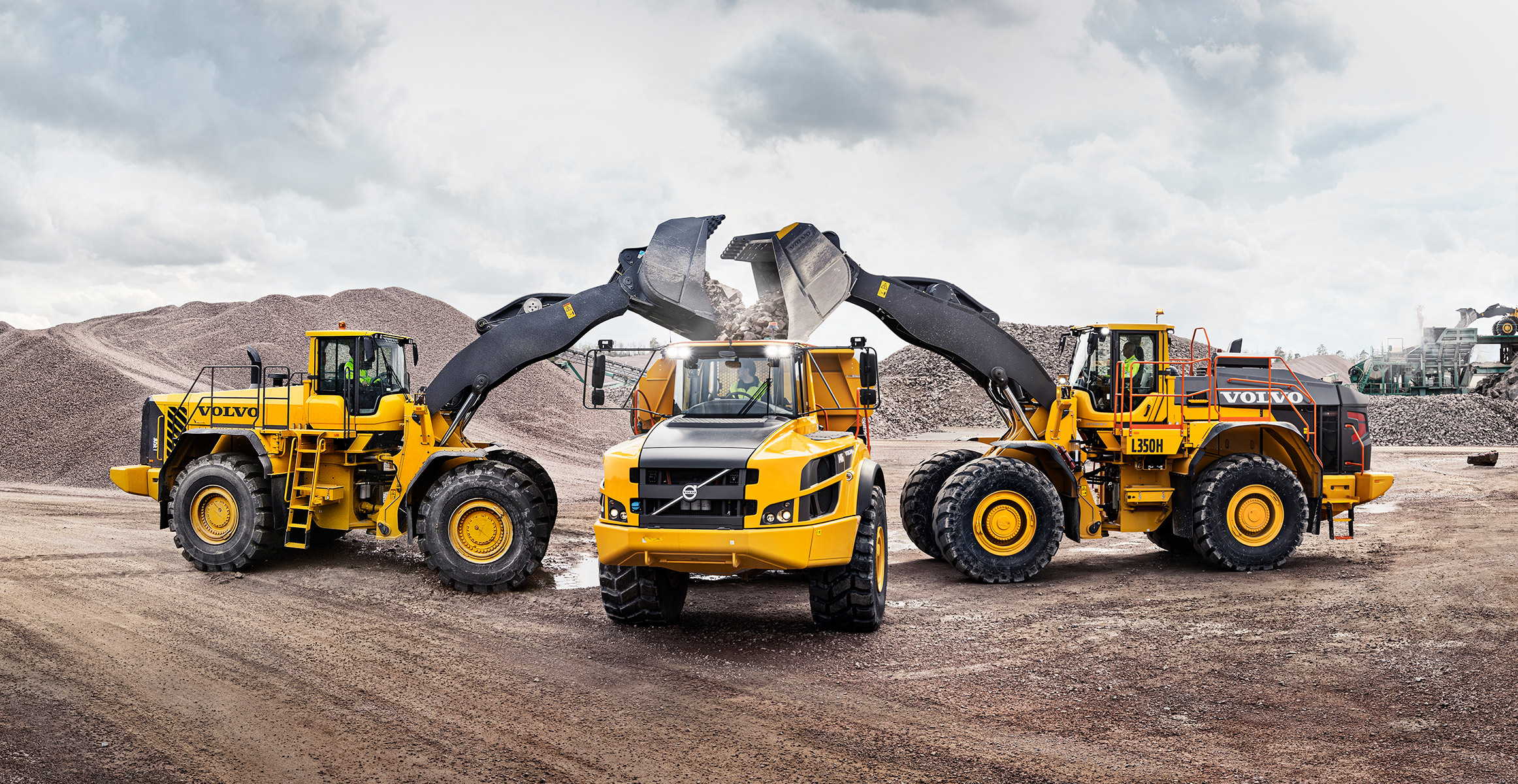 L350H | Wheel Loaders | Overview | Volvo Construction Equipment