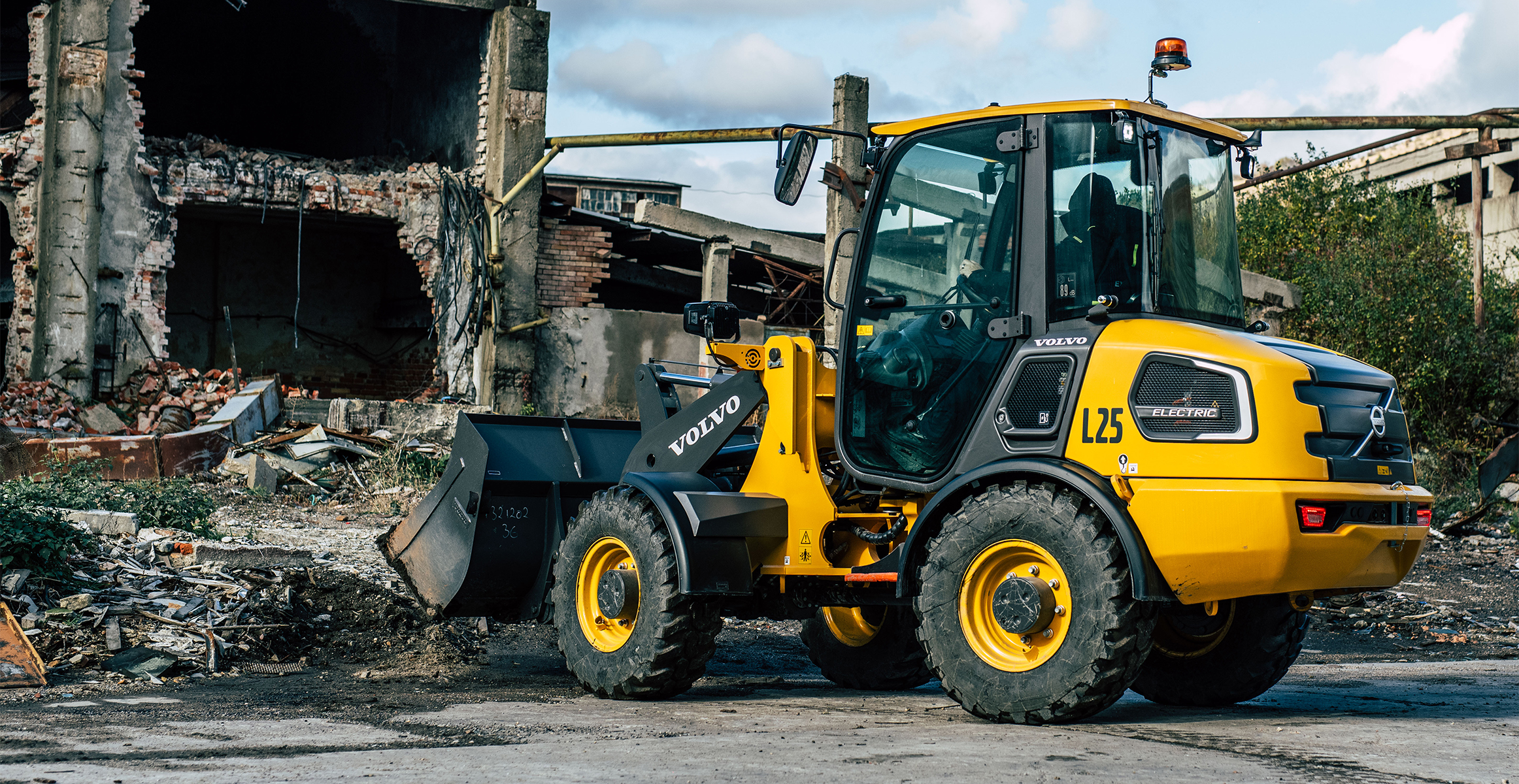Machines de construction electriques pour la construction et la demolition Volvo CE