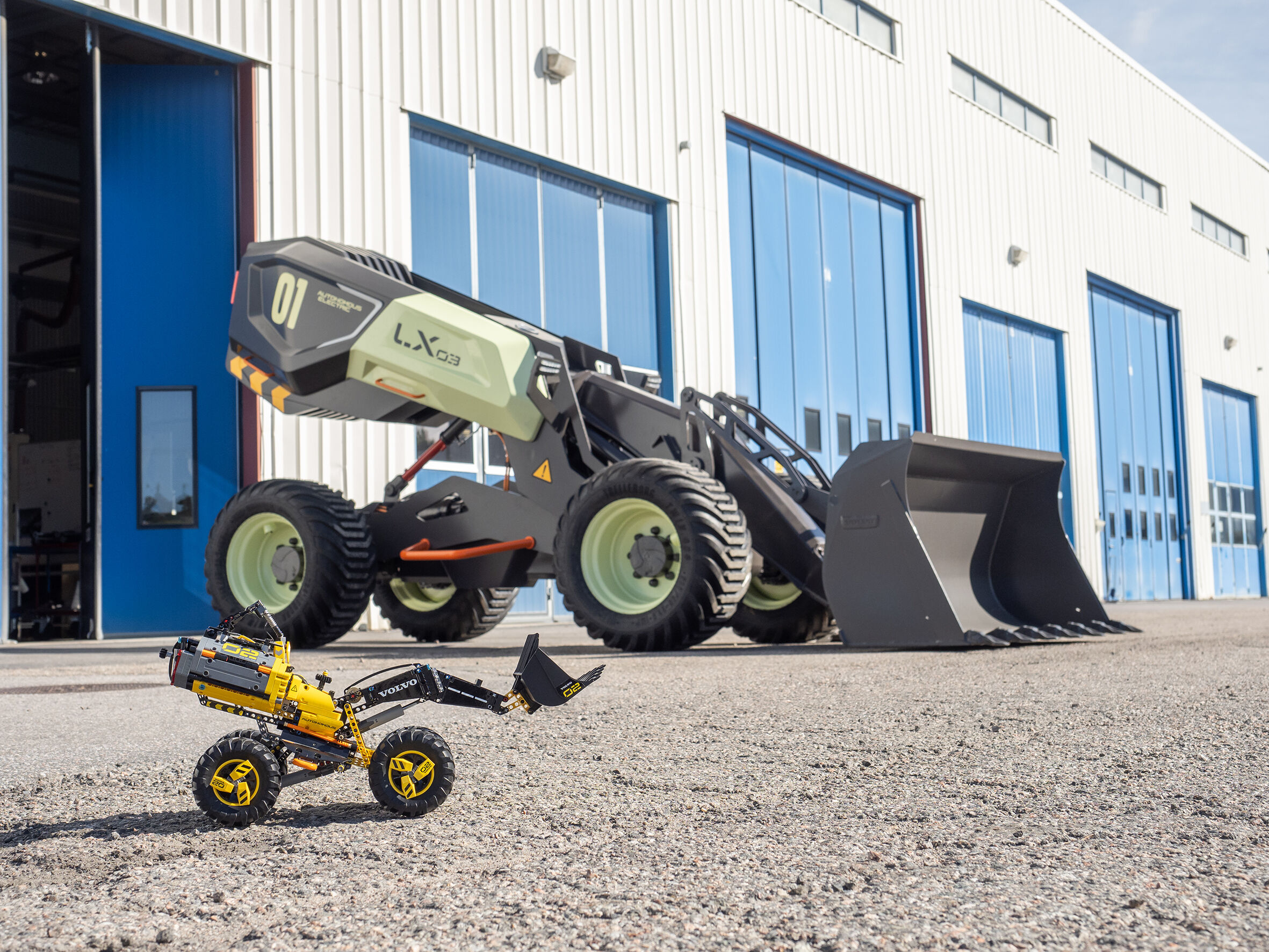 Meet Volvo prototype LX03: the intelligent future of construction