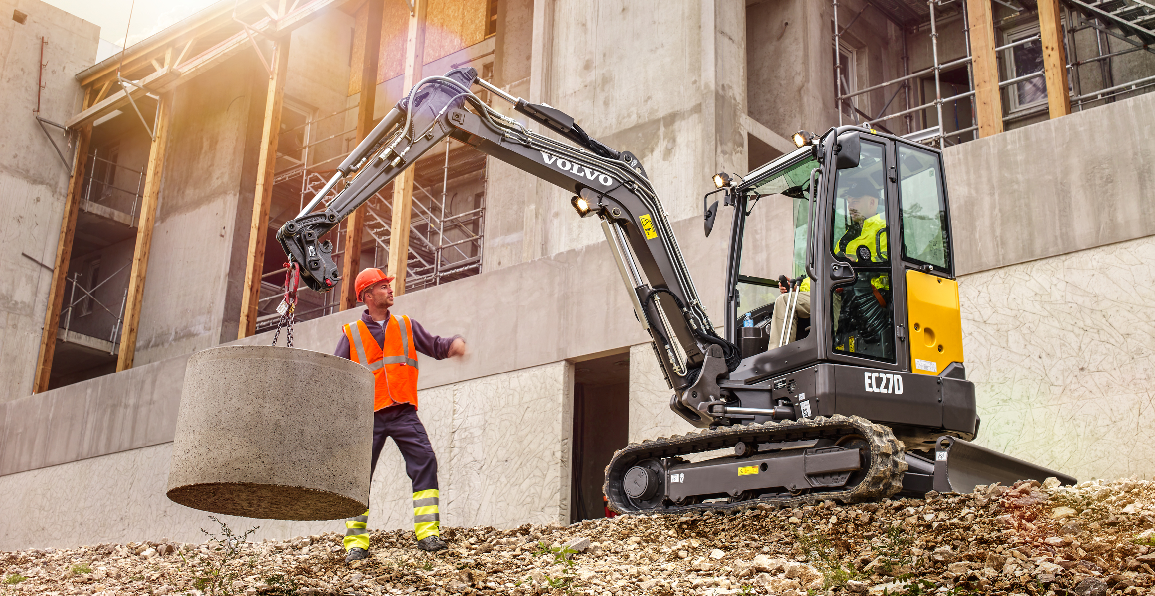 EC27D | Pelles hydrauliques | Vue d'ensemble | Volvo Construction Equipment