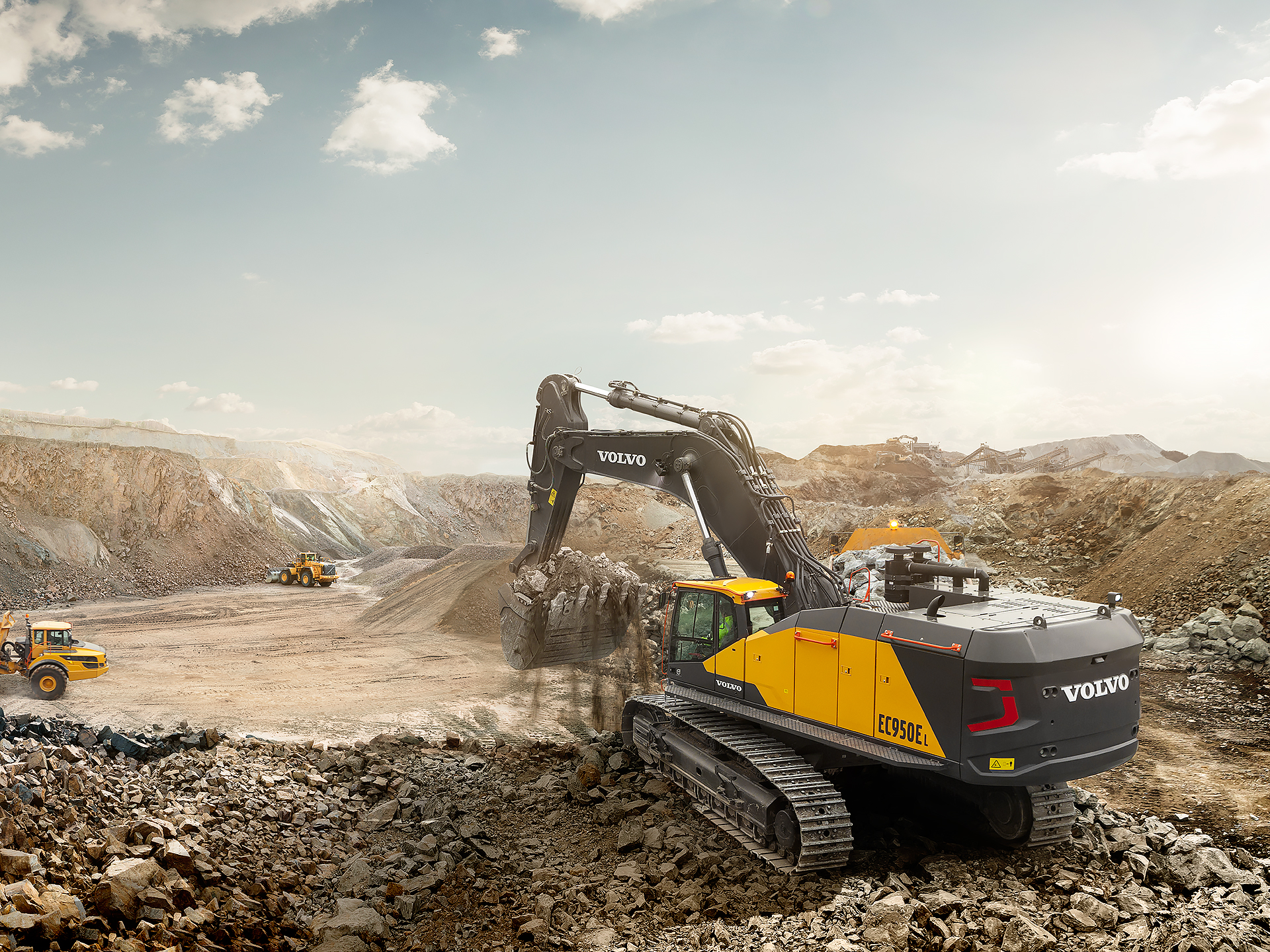 Volvo Launch EC950E Crawler Excavator | News | Volvo CE AFR