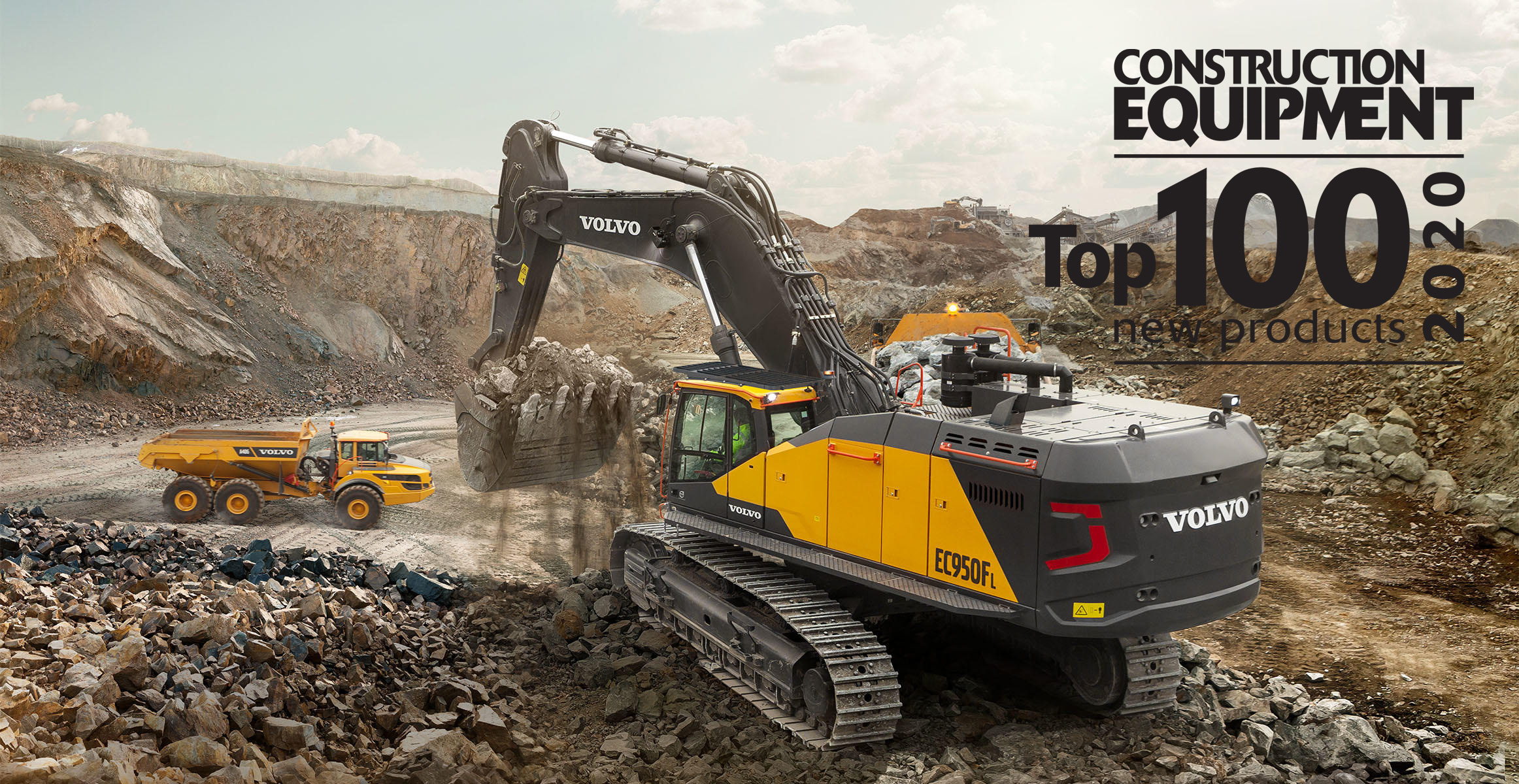 EC950F | Excavators | Overview | Volvo Construction Equipment